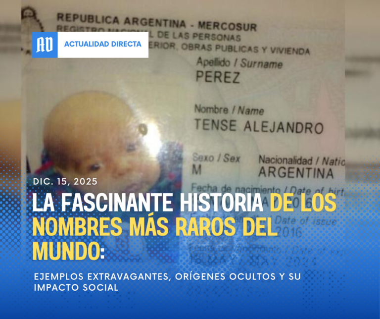 La Fascinante Historia de los Nombres Más Raros del Mundo: Ejemplos ...